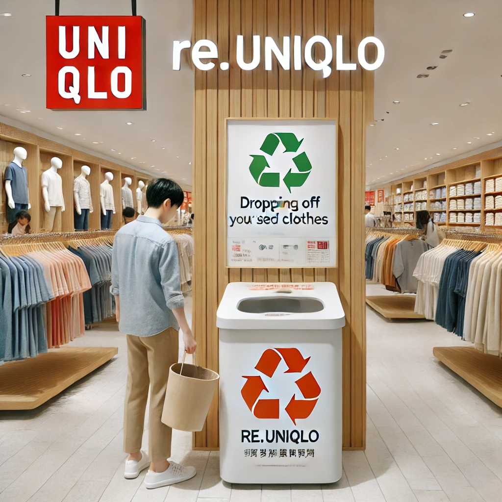 ユニクロの古着回収のやり方は？回収ボックスの使い方と活用方法